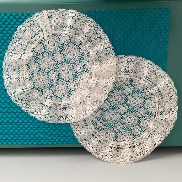 Vintage | Accents | Lace Doilies Set Of Two Matching Vintage | Poshmark